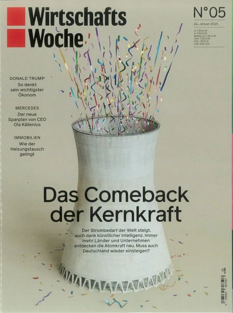 WIRTSCHAFTSWOCHE - 04-2025 vom 17. Januar 2025 - neu und ungelesen - 100 Seiten EUR 2,75 ...