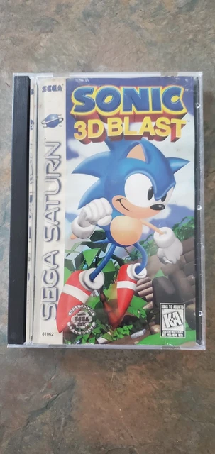 SONIC 3D BLAST Sega Saturn 1996 NTSC (US/Canada) - Complete, Booklet, Reg Card $110.00 - PicClick CA
