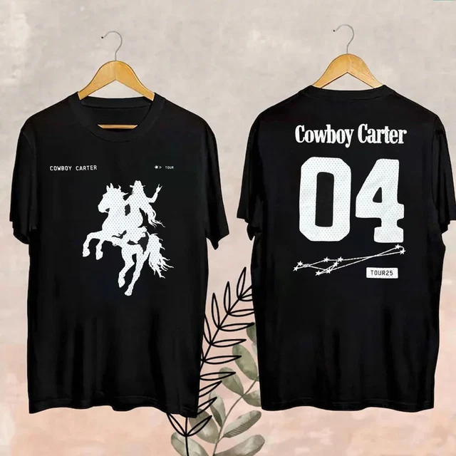 SALE 30% - Beyonce Cowboy Carter Tour 2025 Black Unisex T-Shirt All ...
