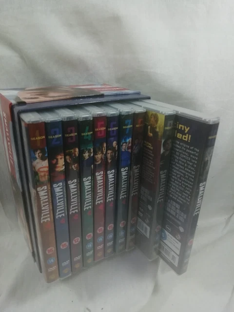 SMALLVILLE SEASONS 1 to 10 DVD complete collection Box Set Consisting ...