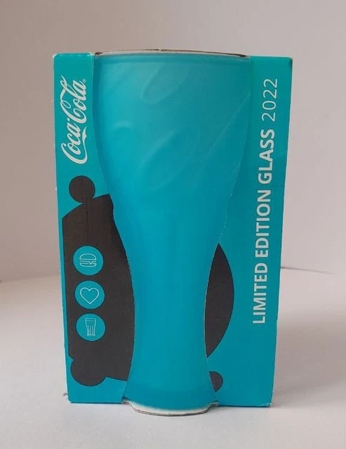 MCDONALDS COCA COLA Blue Glass Limited Edition 2022 £26.40 - PicClick UK