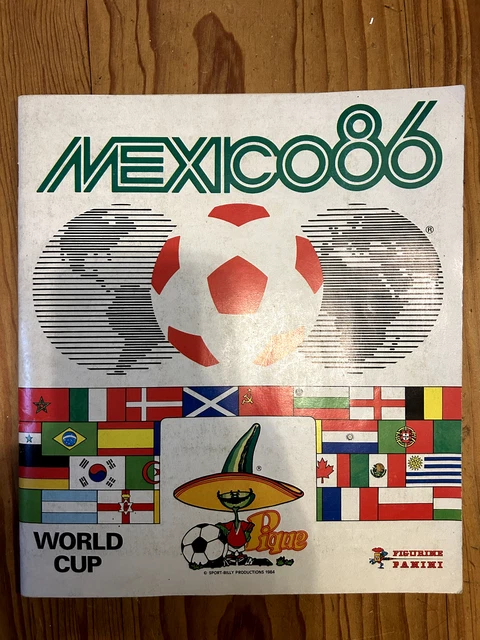 Panini Fussball World Cup Wm 1986 Mexiko Sammelalbum Komplett Schöner