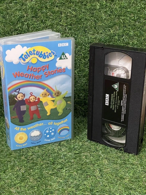 TELETUBBIES HAPPY WEATHER Stories Bbc Video Dipsy Pal Vhs Video ...