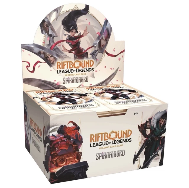 PRESALE - RIFTBOUND League of Legends TCG: Spiritforged Booster Display ...
