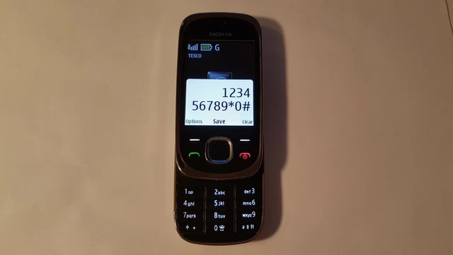 NOKIA 7230 MOBILE Tactile Coulissant Graphite Déverrouillé 3G EUR 35,77 ...