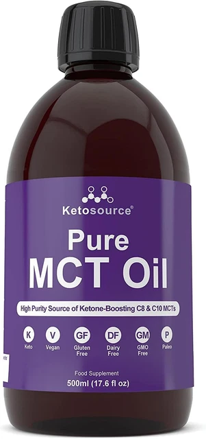 ® PURE MCT Oil | High Purity Source of Ketone-Boosting C8 & C10 Mcts ...
