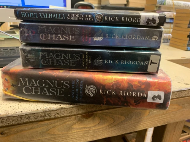 MAGNUS CHASE SERIES: Books 1-3 + 1 Special by Rick Riordan: Complete ...