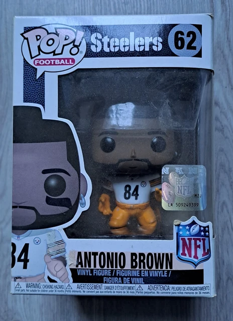 FIGURINE FUNKO POP NFL Antonio Brown 6 Steelers NEUF NEW RARE football ...