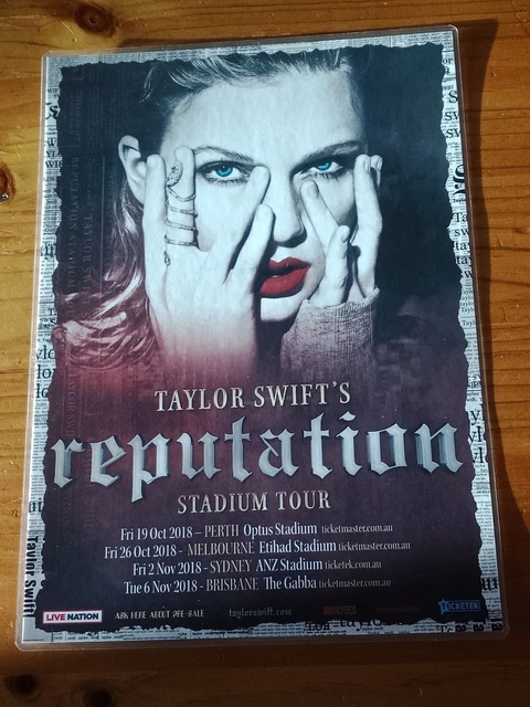 TAYLOR SWIFT - 2018 Australia Tour Poster - Laminated Poster ...