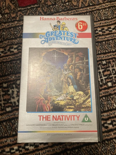 THE NATIVITY, THE Greatest Adventure, Hanna Barbera, VHS £4.50 ...