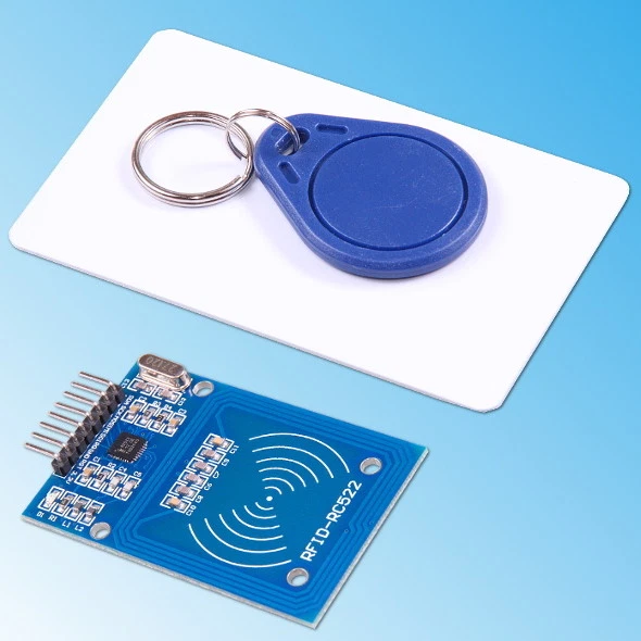 RFID KIT RC522 with Transponder and Card Arduino Raspberry NFC KeyCard ...