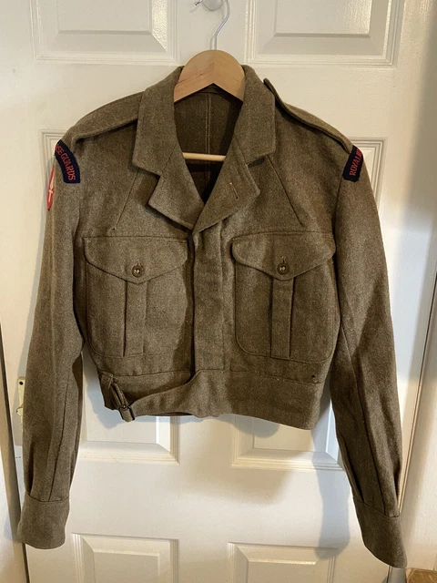 POST WW2 BRITISH Army 1st Army Corps Royal Horse Guards Battledress £70 ...