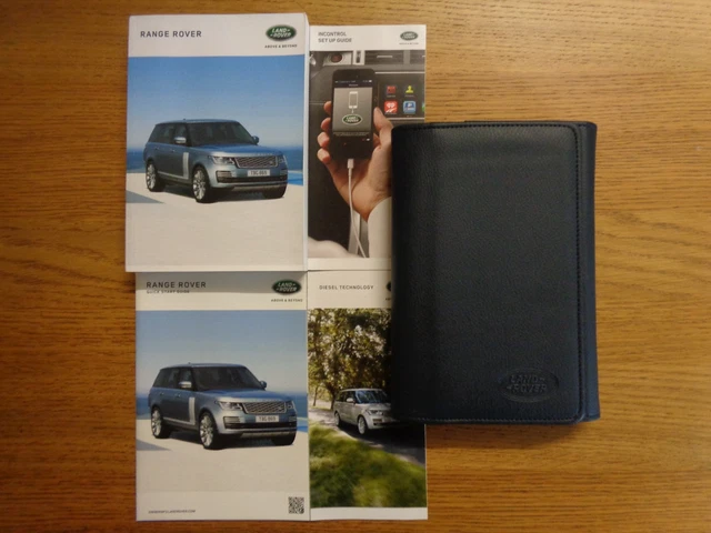 RANGE ROVER L405 Owners Handbook Manual and Pack 18-22 £89.99 - PicClick UK