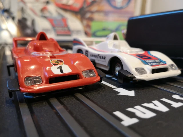 VINTAGE 1970'S FORMULA 500 Porsche toy race car set by Lincoln ...