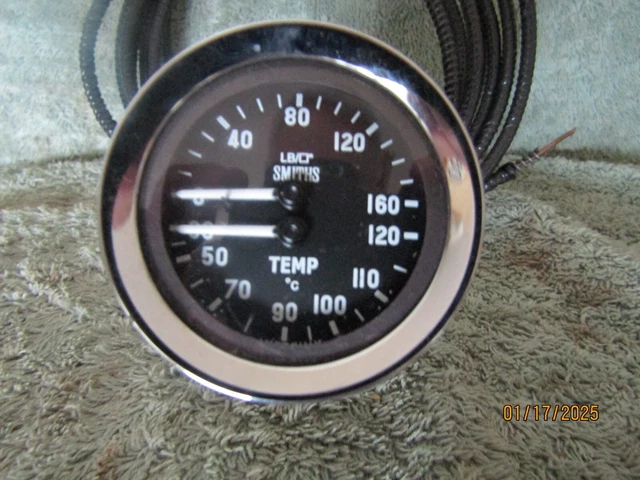 SMITHS DUAL WATER temp/oil pressure gauge GD 1310 needs repair parts ...
