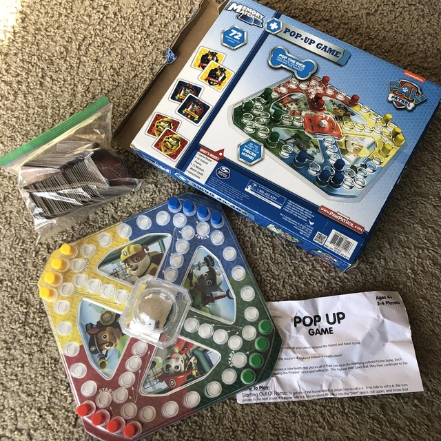 PAW PATROL POP-UP Board Game + Memory Match Card Game (Preowned) $10.00 ...