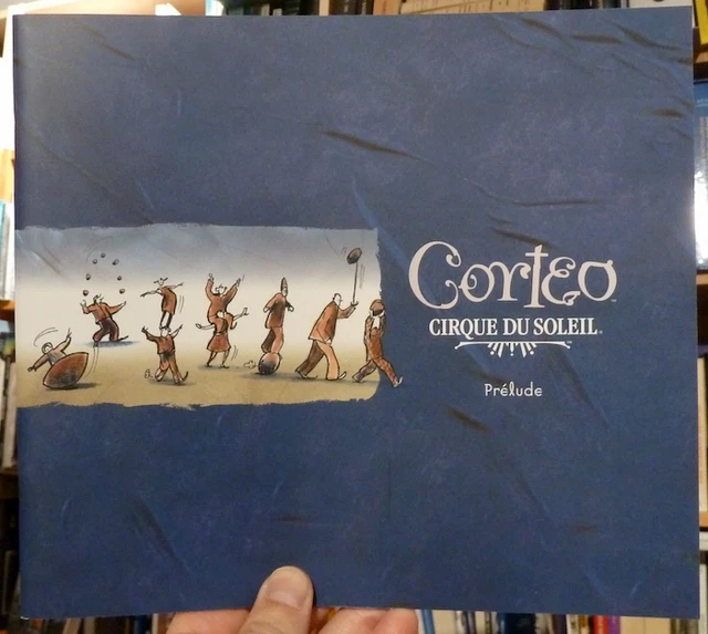 CIRQUE DU SOLEIL * CORTEO * tour book / souvenir program / programme ...