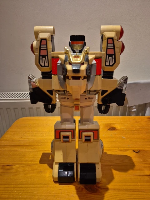 POWER RANGER FIGURE Deluxe Tiger Zord Megazord Tigerzord. 3 RED ORBS ...