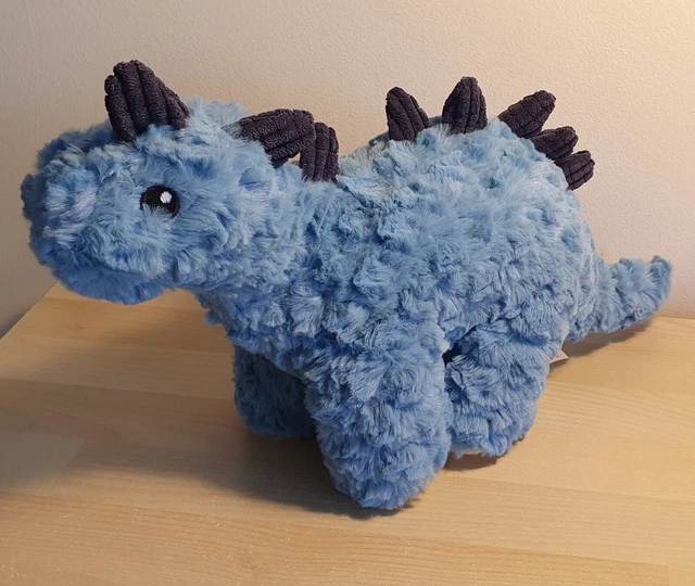 ELC, BLUE DINOSAUR soft toy, Stegosaurus, Early Learning Centre, Plush ...