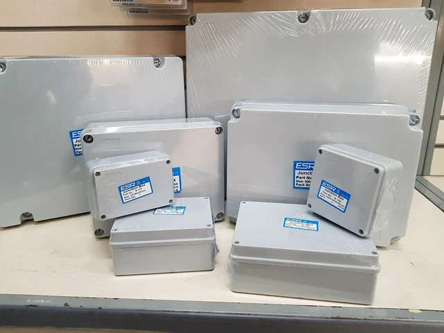 WEATHERPROOF OUTDOOR GARDEN Pond Adaptable Junction Box Enclosure (All ...