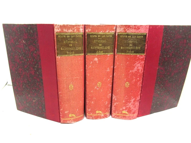COMTE LAS CASES MEMORIAL SAINTE-HELENE 1840 Illustré NAPOLEON 9 ...