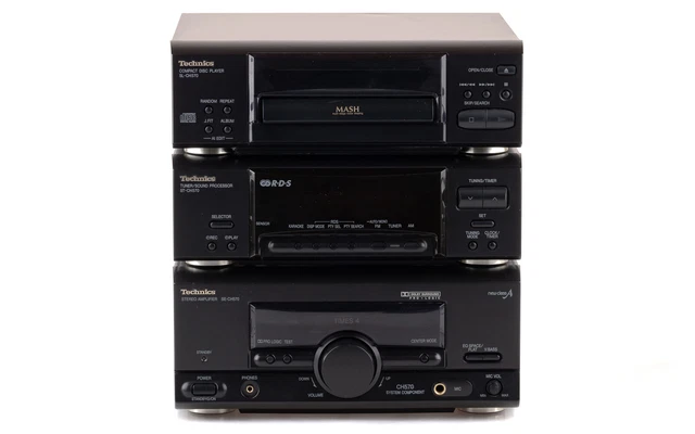 TECHNICS SE-CH570 AMPLIFICATEUR Avec Lecteur CD Et Tuner / Sans Fb ...