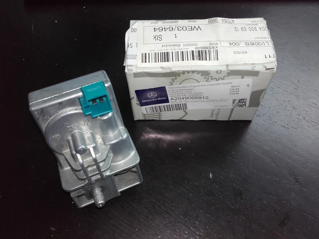MERCEDES W204 ELV Steuergerät Lenksäulenverriegelung, A2049005912 ...