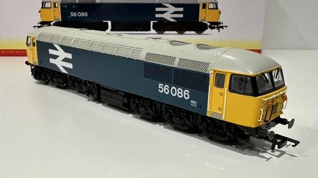 HORNBY R30082 BR Blue Class 56 56086 Diesel Locomotive Boxed Spares ...