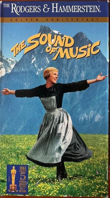 RARE ROGERS & Hammerstein The Sound of Music 1965 2 bandes VHS plus ...