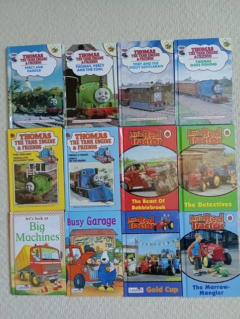 THOMAS THE TANK Engine, Little Red Tractor, Vehicles. Ladybird Book ...