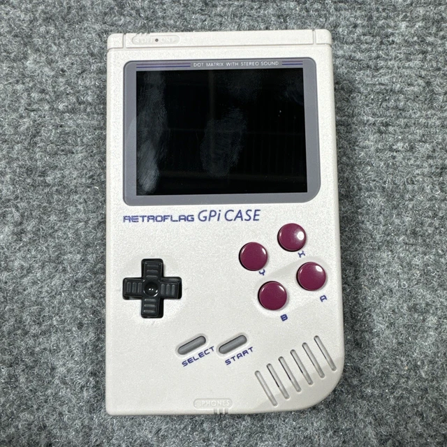 RETROFLAG GPI CASE Gameboy for Raspberry Pi Zero Zero W Untested As Is ...