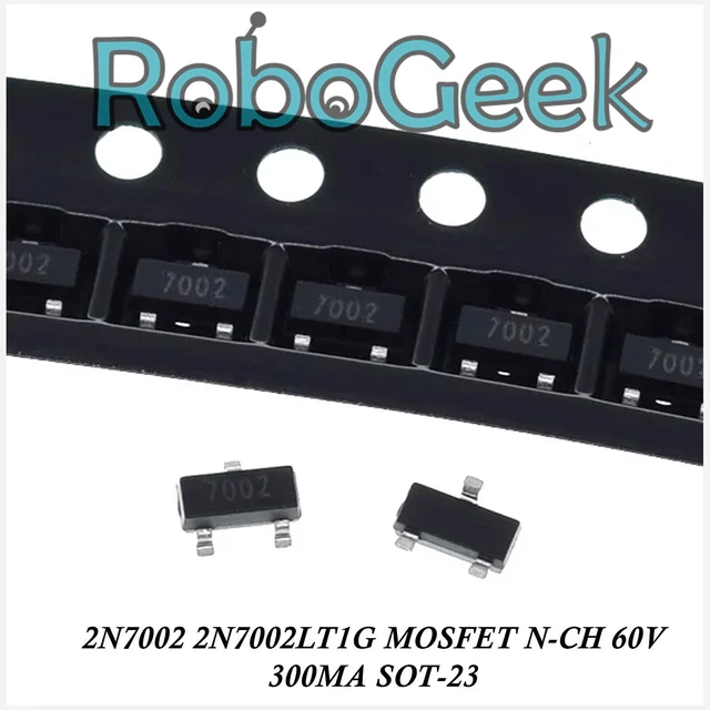 MOSFET DE POTENCIA Canal N 2N7002 2N7002LT1G MOSFET N-CH 60V 300MA SOT-23 EUR 1,40 - PicClick FR