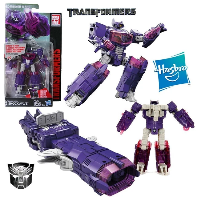 TRANSFORMERS COMBINER WARS Decepticon Shockwave Robot Ko Action Figures ...