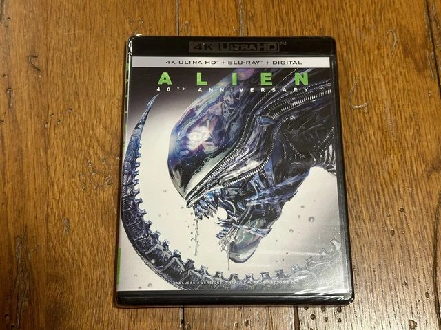 ALIEN 40TH ANNIVERSARY (4K UHD Blu-ray) Tom Skerritt Sigourney Weaver ...
