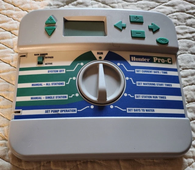 HUNTER PRO-C PC-300 Sprinkler Irrigation Timer Controller Facepack Only ...