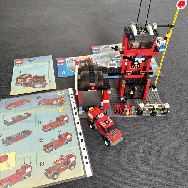 LEGO CITY Set 7240 Feuer- Hauptquatier mit OBA 100% komplett EUR 30,00 ...
