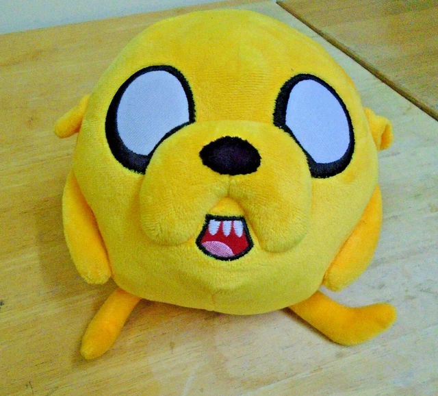 ADVENTURE TIME - Jake The Dog - 20cm Round Plush Toy - Rare - VGC £14. ...