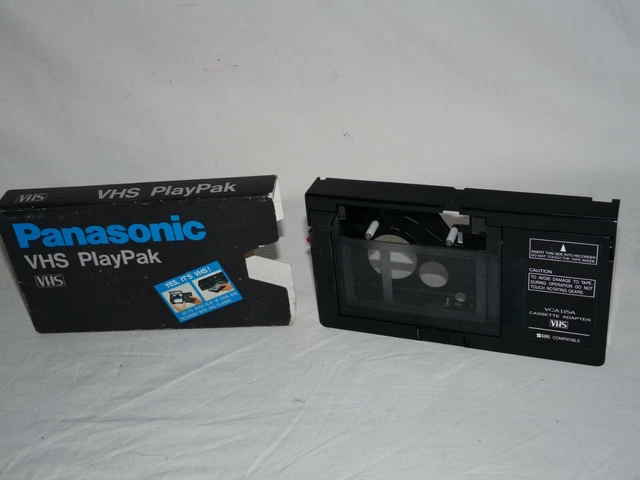 PANASONIC VHS-C TO VHS Motorized Converter Adapter VCA115A VYMS0059 C ...