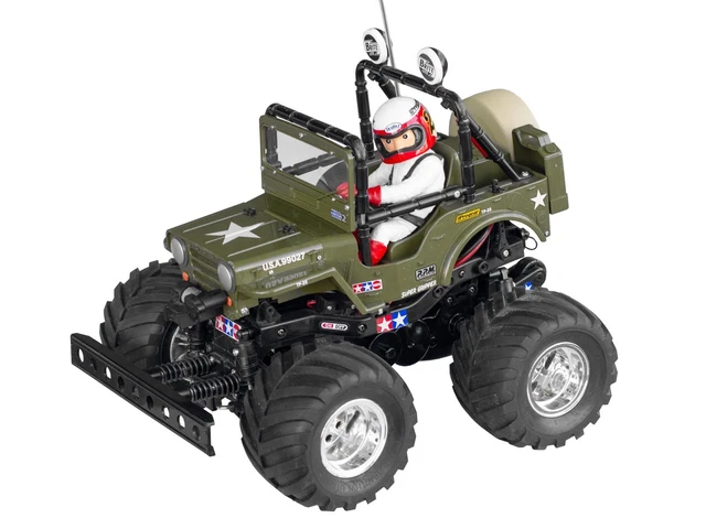 TAMIYA 1/10 ELECTRIC RC Off-Road Car Wild Willy 2 4WD Assembly Kit ...