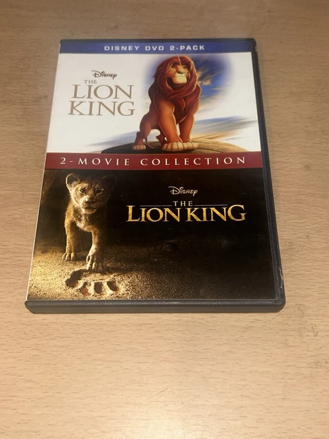 THE LION KING (1994) / the Lion King (2019) : 2-Movie Collection (DVD ...