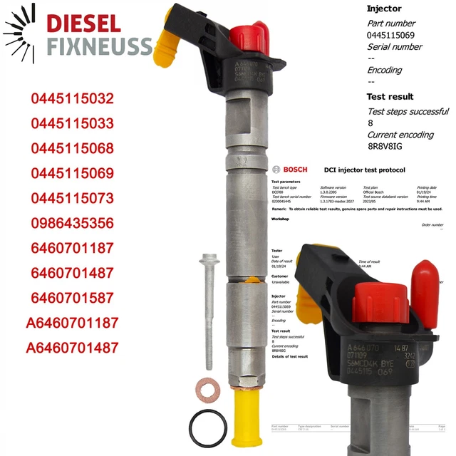 INJECTION NOZZLE A6460701487 Vito Viano Sprinter injector A6460701187 ...