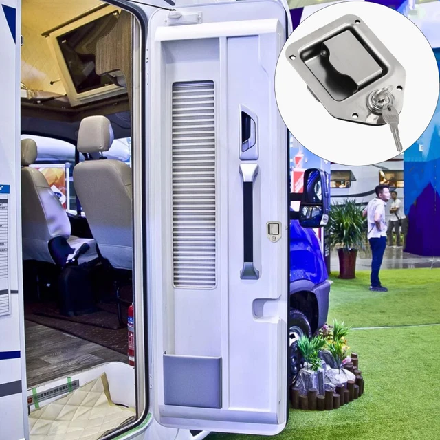 STAINLESS STEEL TOOL Box Lock Travel Trailer Handles for Boxes £15.68 ...
