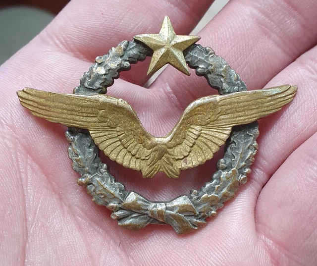 WW2 FRENCH MILITARY Pilot Pin Badges,Wings Brevet Aviation,Medal,Order ...