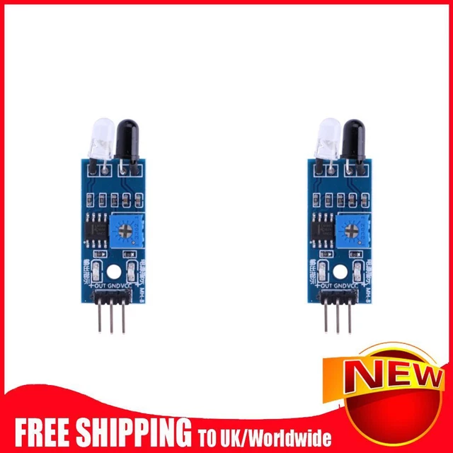 OBSTACLE AVOIDANCE SENSOR Module 3 Pin Smart Obstacle Sensor for Smart ...