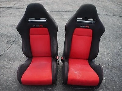 JDM HONDA CIVIC TYPE-R FD2 FD1 FN2 K20A RED Front Seats OEM £584.84 ...