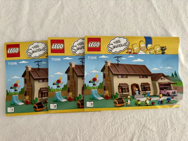 LEGO SET 71006 the Simpsons house usato EUR 299,00 - PicClick FR