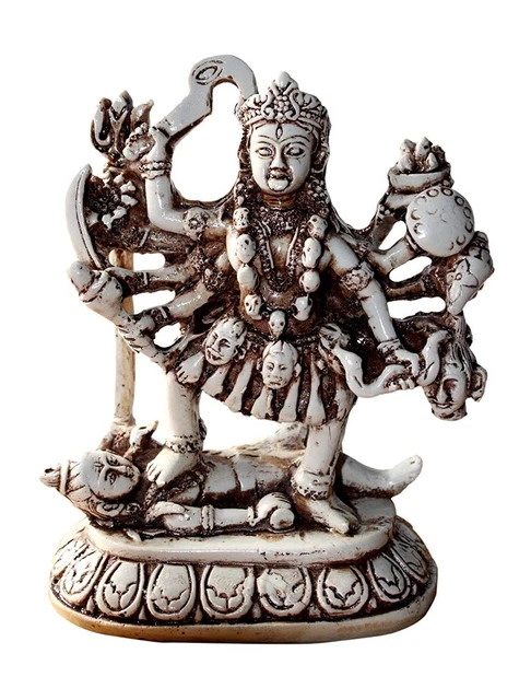 INDIAN TRADITIONAL RESIN Goddess Kali Statue $53.17 - PicClick CA