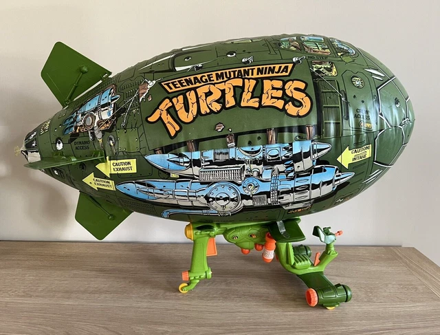 TEENAGE MUTANT HERO Turtles Blimp - Rare Vintage 1988 COMPLETE £103.00 ...