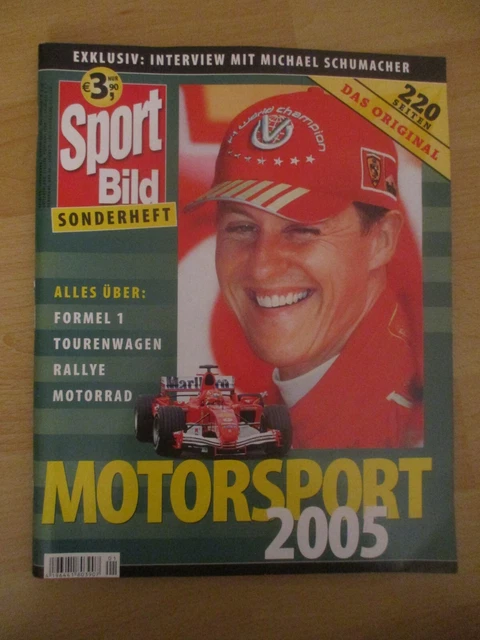 SPORT BILD SONDERHEFT Motorsport 2005 Formel 1 Tourenwagen Rallye ...
