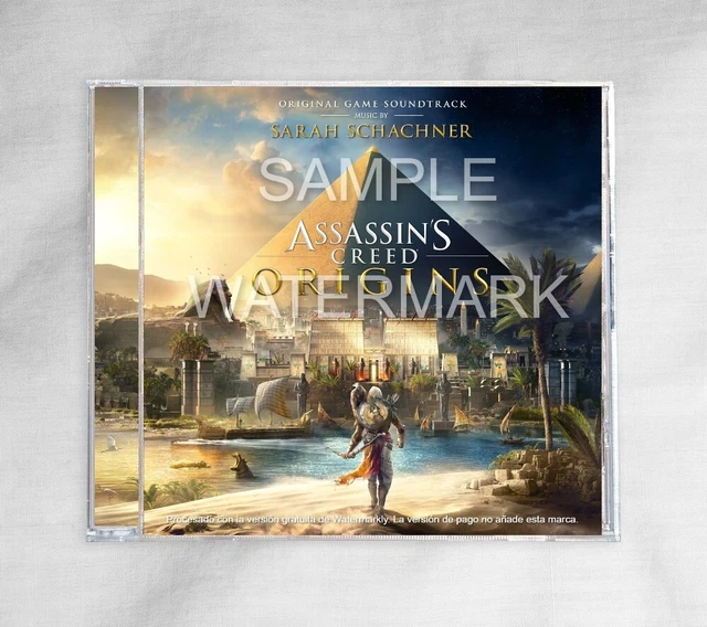 ASSASSIN'S CREED ORIGINS Original Game Soundtrack 1CD Sarah Schachner ...